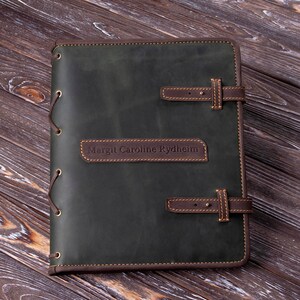 Handmade Leather Sketchbook Cover A4, Leather Artist Sketch Pad Cover ...