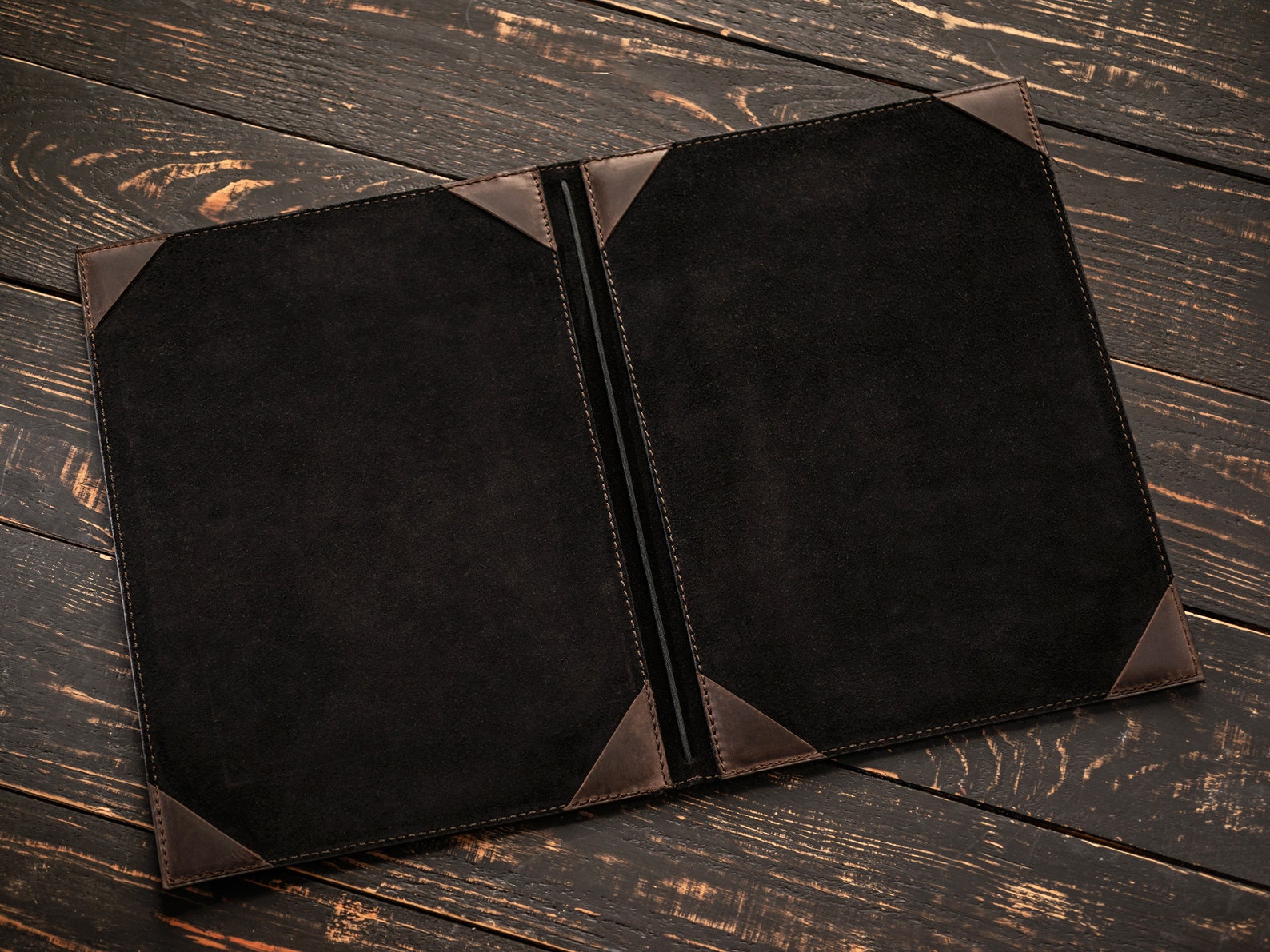 Leather Menu Cover Restaurant Menu Cover Menu Holder for - Etsy