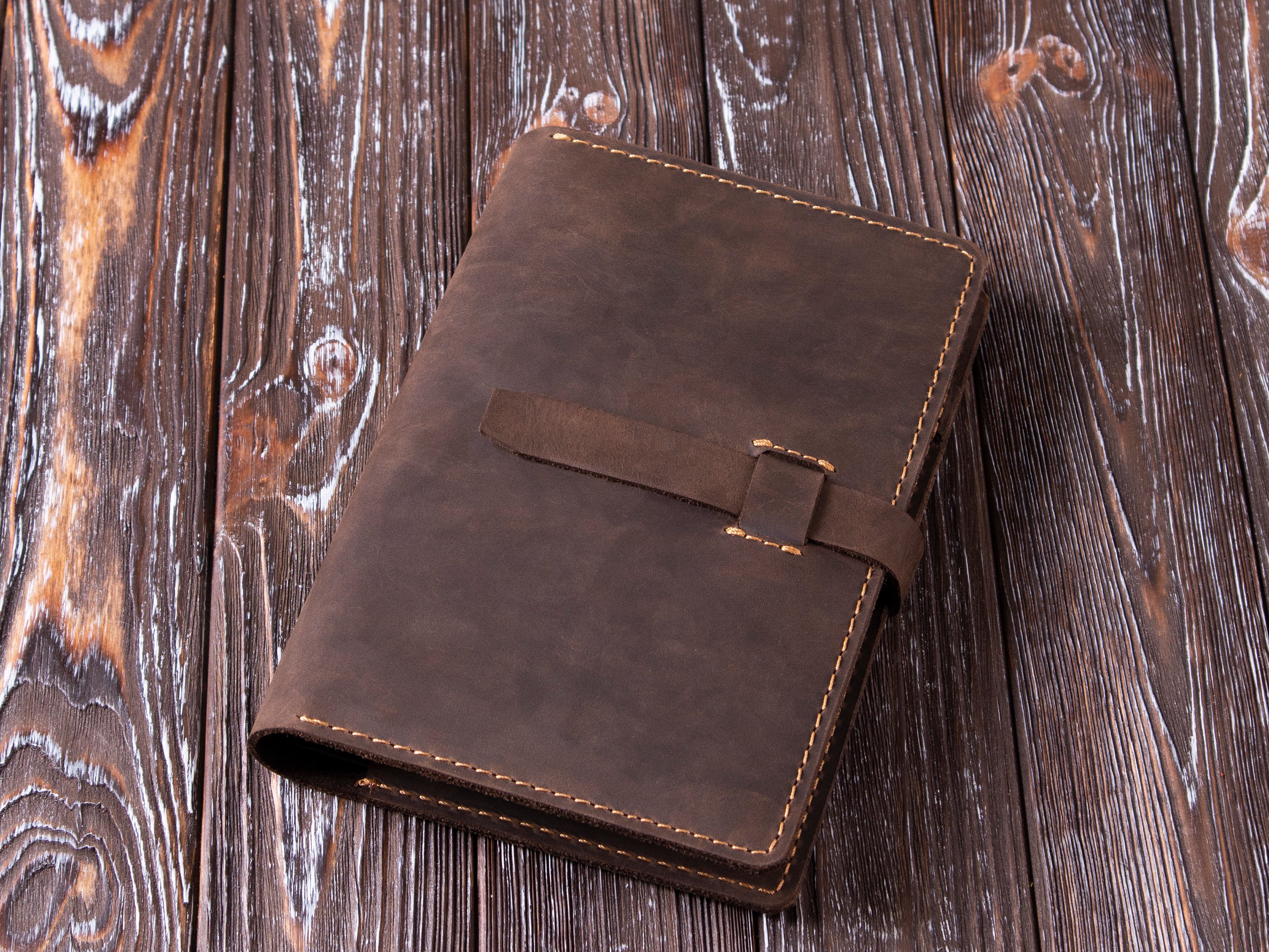 Leather Journal Cover,personalized Leather Journal Notebook Refillable ...