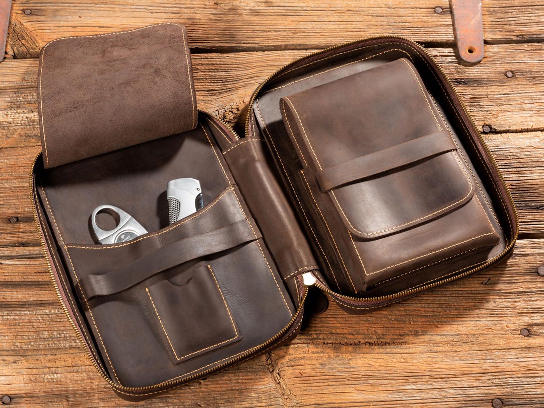 Cigar Case - Personalized by Name, Cigar Pouch, Custom Cigars Bag ...
