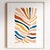 Warm Sunrise Print, Colorful Sun Collage Wall Art, Boho Printable ...