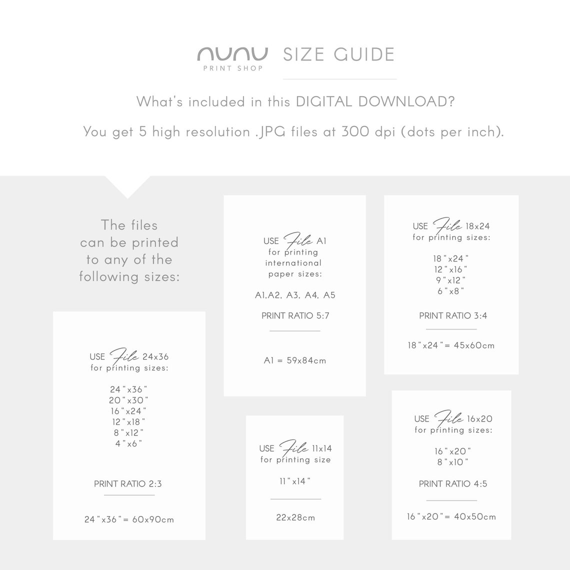 Grey Polka Dots Digital Print, Simple Geometric Pattern Poster ...