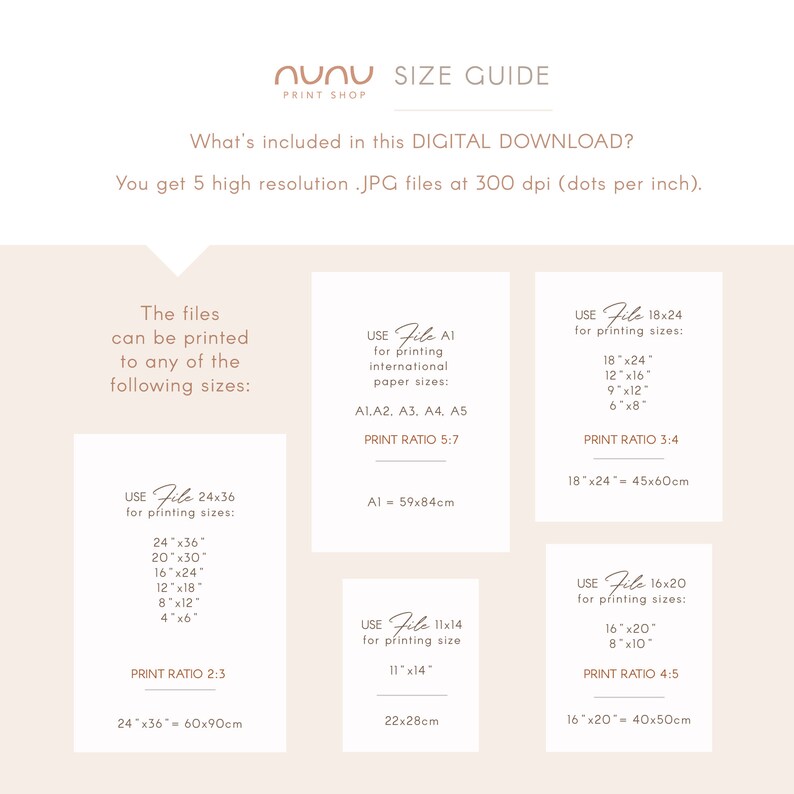 Abstract pink line art digital print peach pink minimalist | Etsy