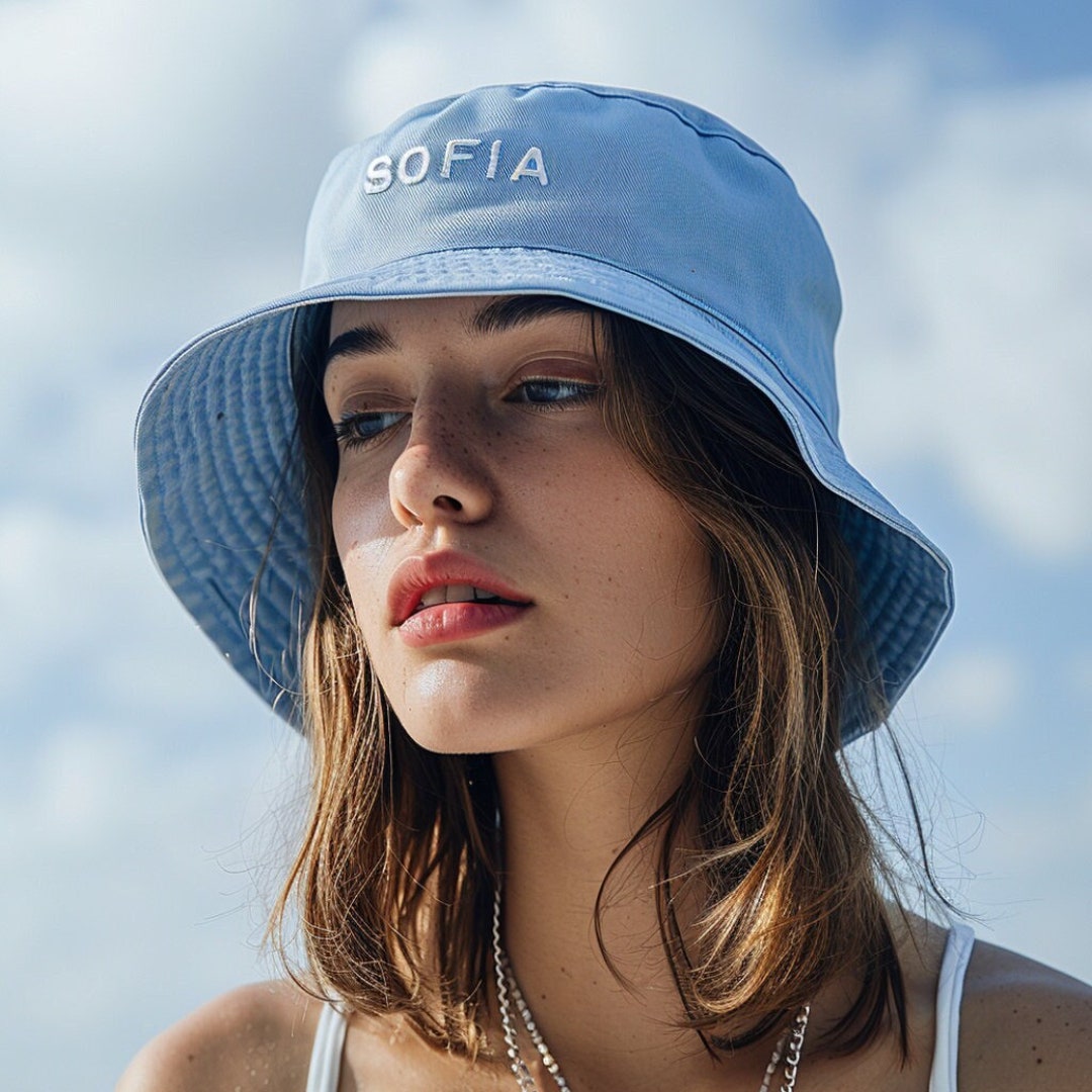 Personalized Bucket Hats, Adults Kids Bucket Hat With Name, Custom ...