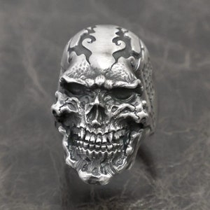 Dragon Skull Ring - Etsy