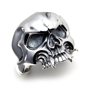 Ares Huge Skull Bangle - Etsy
