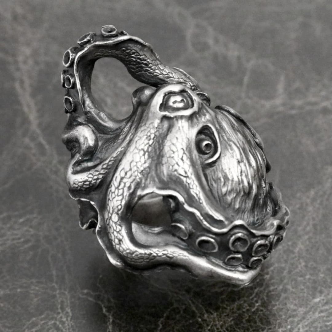 Octopus Ring - Etsy