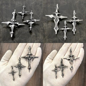 Vortex Cross Pendant S, M, L - Etsy