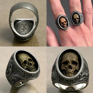 Calvaria Ring Brass, Copper - Etsy