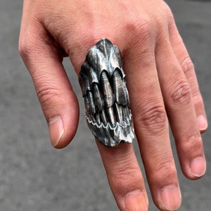 Monster Lower Teeth Ring - Etsy