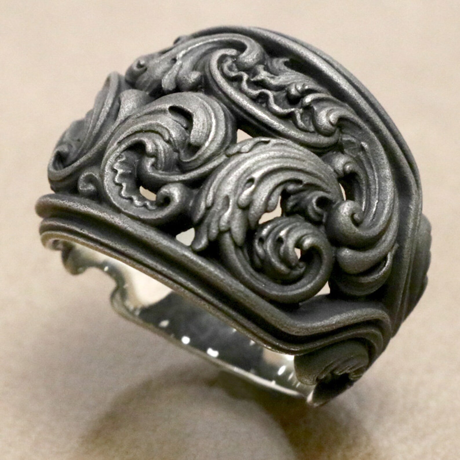 Sculuptura Ring 5 - Etsy