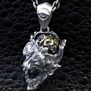 Zombie Pendant - Etsy