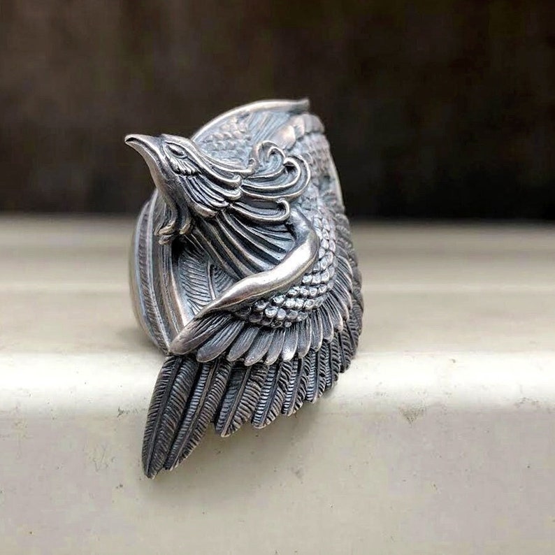 PHOENIX Ring | Etsy