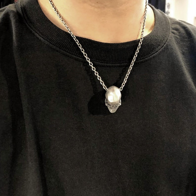 Dual Skull Pendant - Etsy