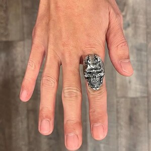 Dragon Skull Ring - Etsy