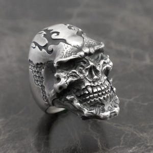 Dragon Skull Ring - Etsy