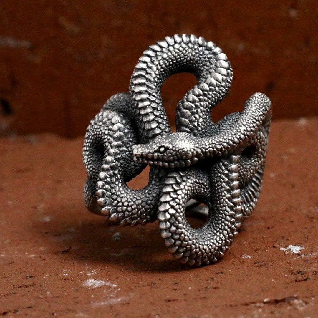 Snake Ring - Etsy