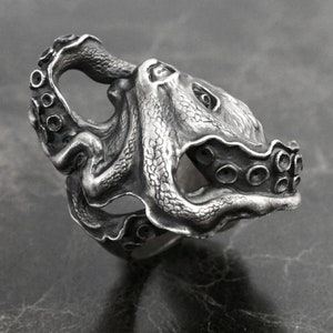 Octopus Ring - Etsy
