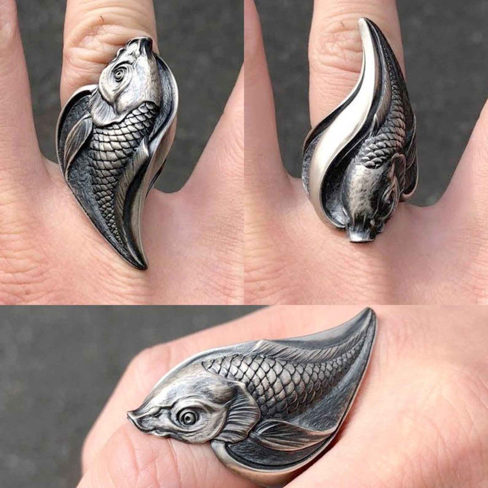 Koi Ring - Etsy