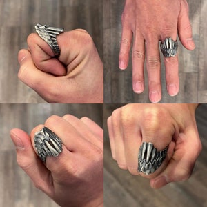 Monster Lower Teeth Ring - Etsy