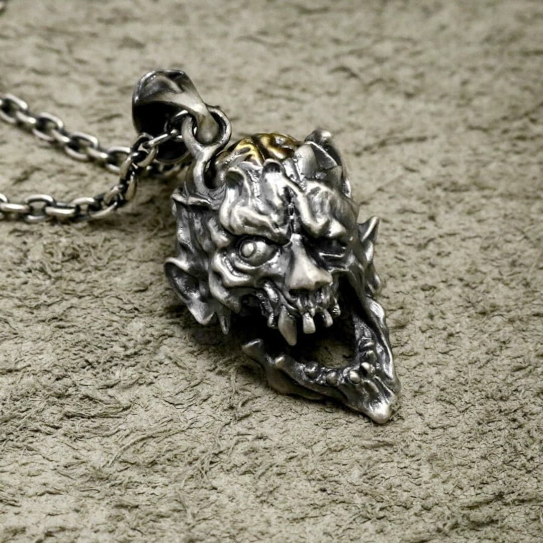 Zombie Pendant - Etsy