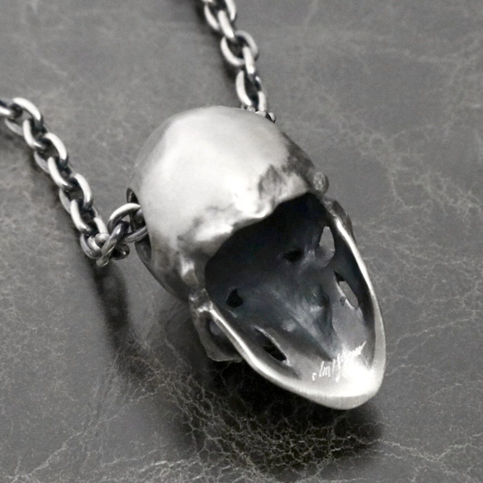 Dual Skull Pendant - Etsy