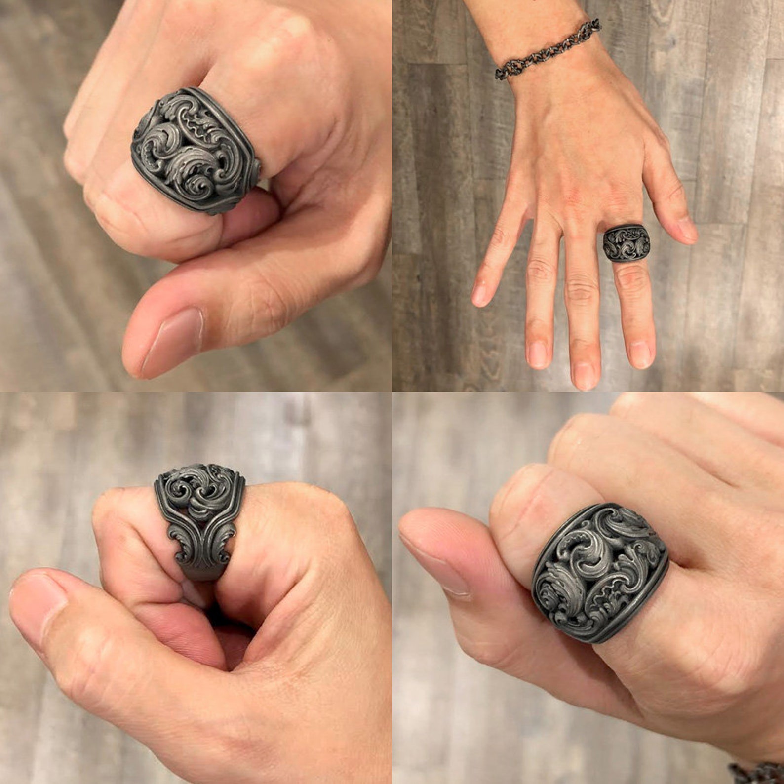 Sculuptura Ring 5 - Etsy