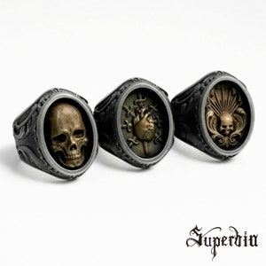 Calvaria Ring Brass, Copper - Etsy