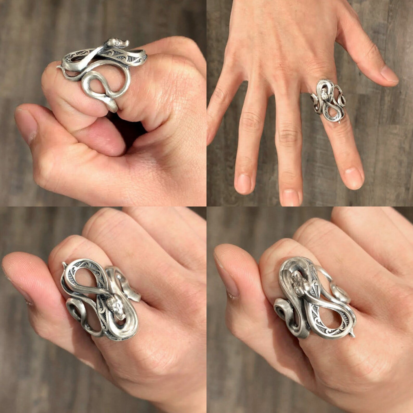Loop to Loop Ring - Etsy