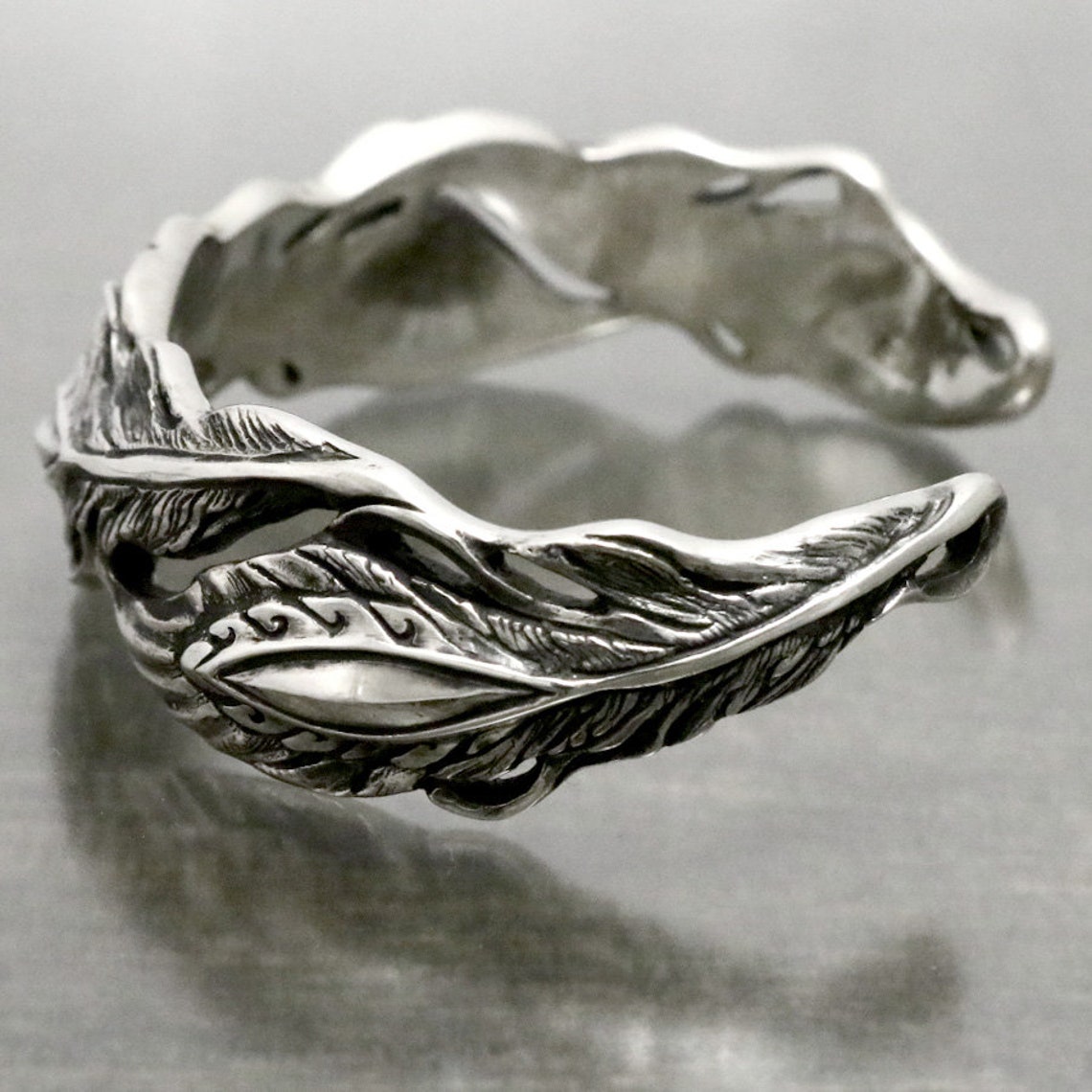 Garuda Feather Bangle - Etsy