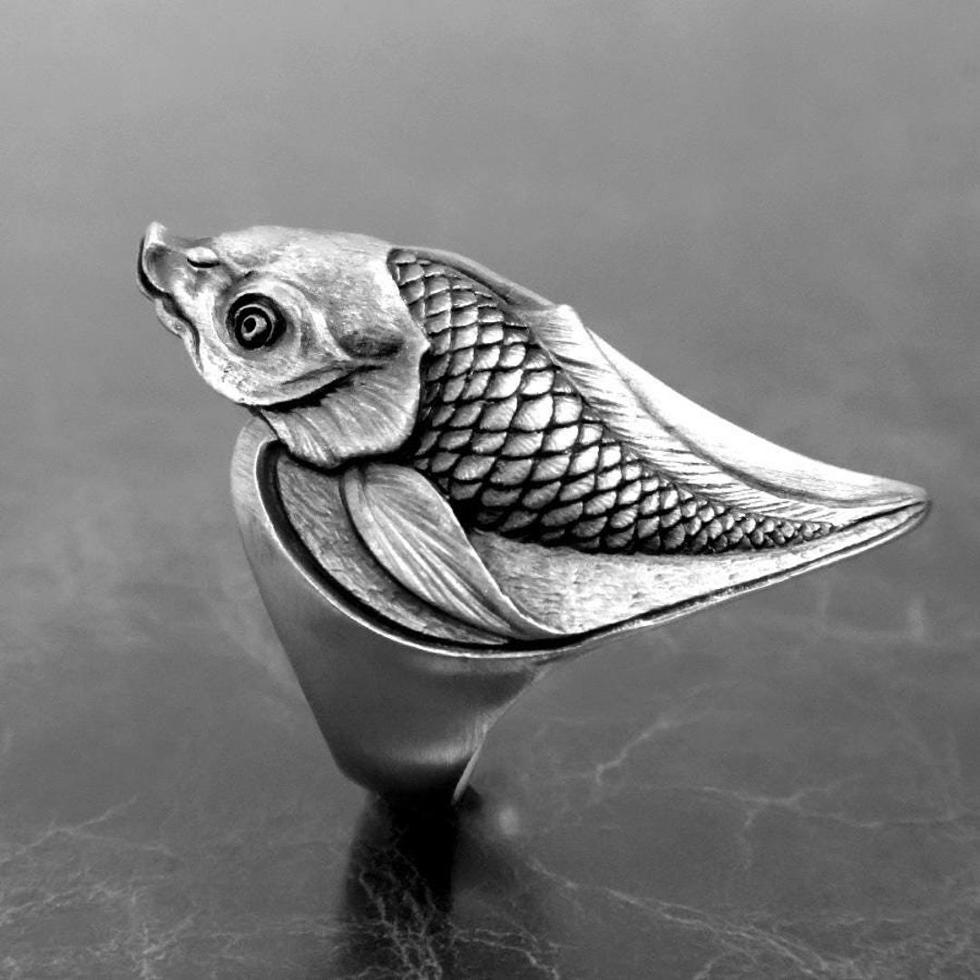 Koi / Carp Ring - Etsy