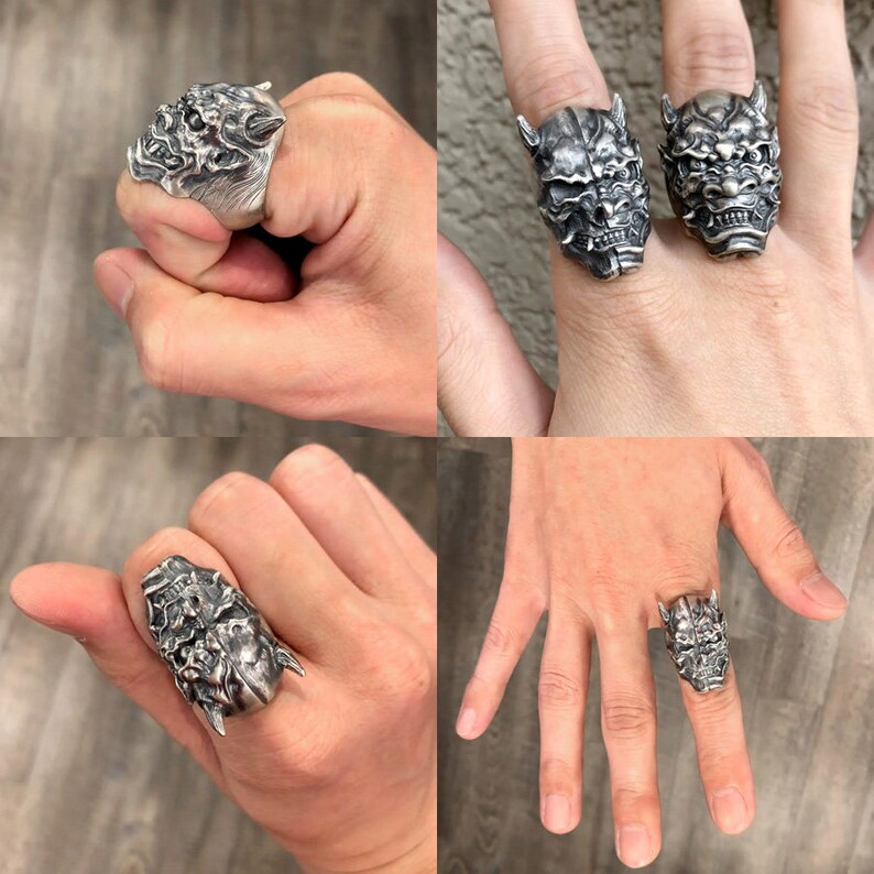 Oni Dokuro Ring - Etsy