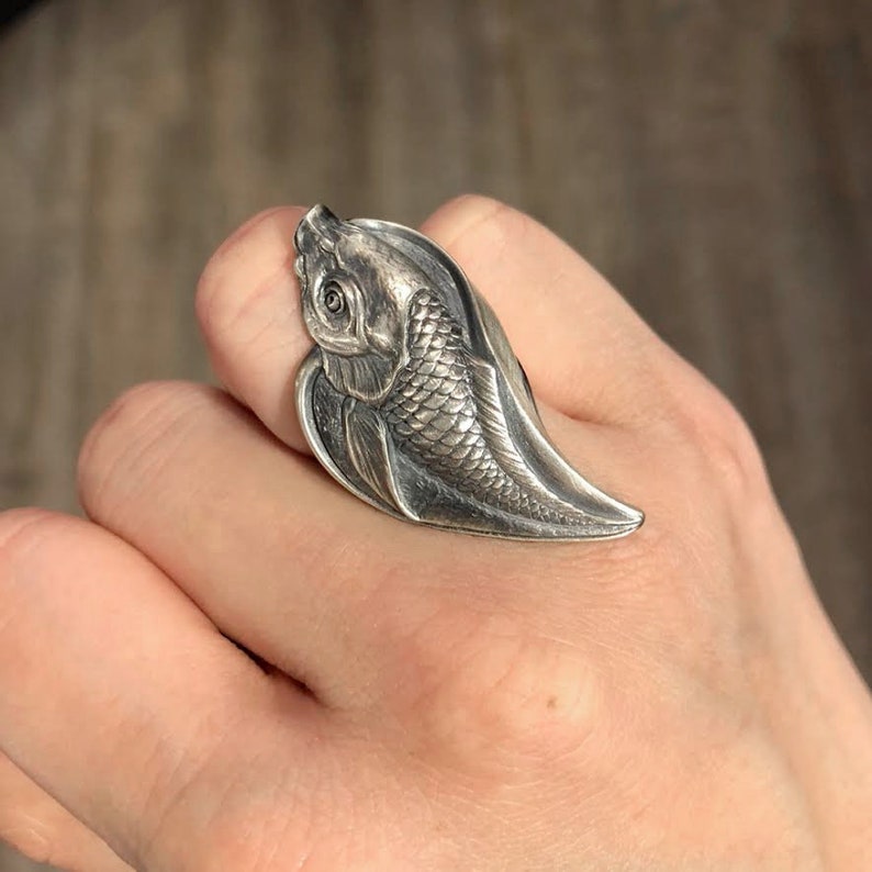 Koi ring | Etsy