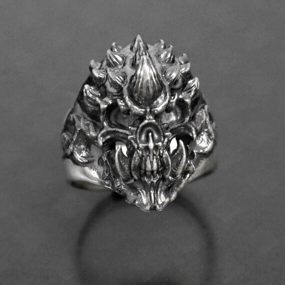 Small Demon Ring - Etsy