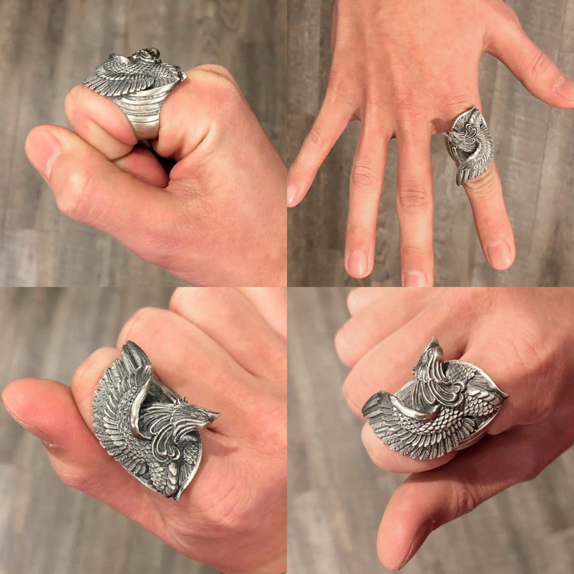 PHOENIX ring | Etsy
