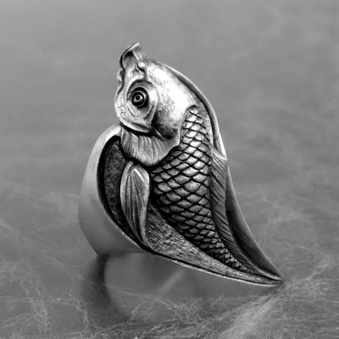 Koi / Carp Ring - Etsy