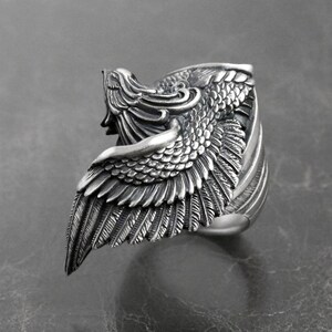 PHOENIX Ring - Etsy