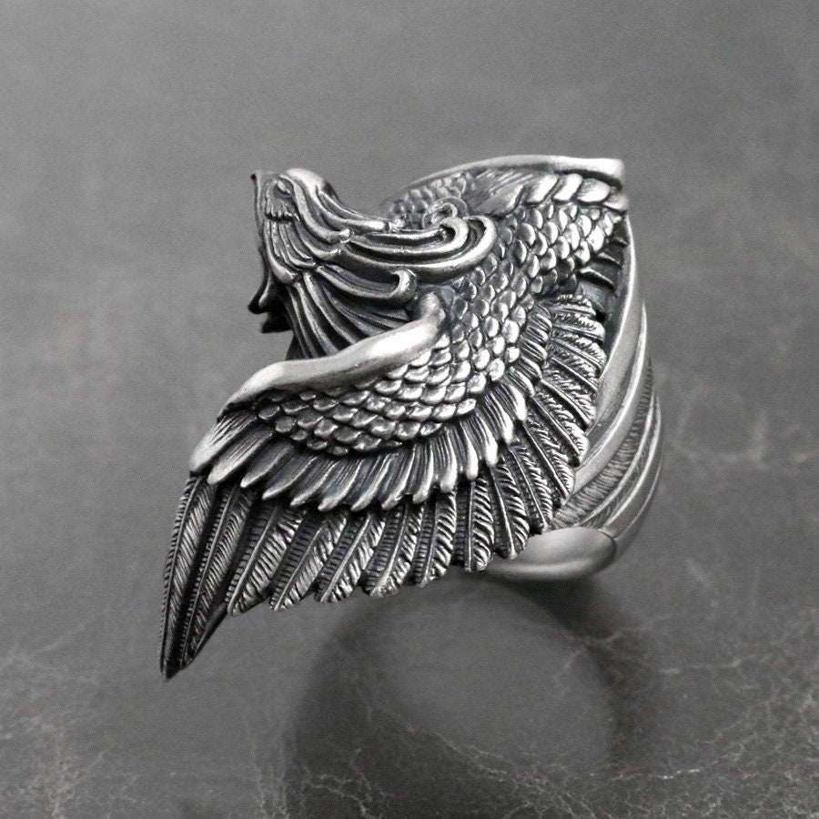 PHOENIX Ring - Etsy