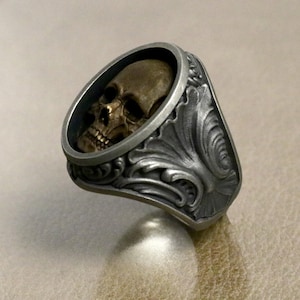 Calvaria Ring Brass, Copper - Etsy