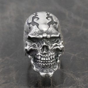 Dragon Skull Ring - Etsy