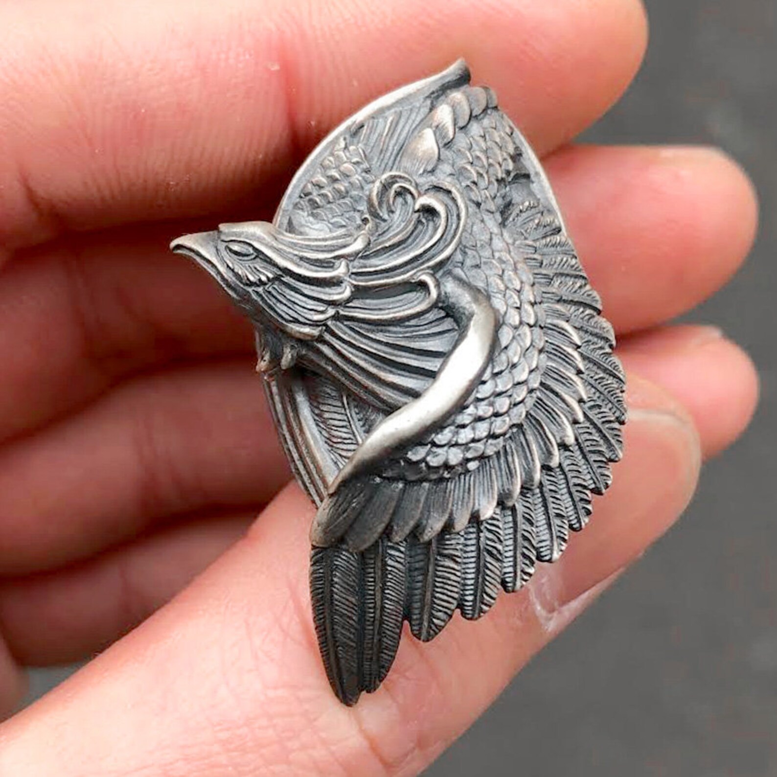 PHOENIX ring | Etsy
