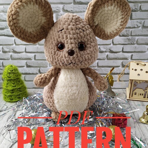 POCKET MOUSE Crochet Pattern - Etsy