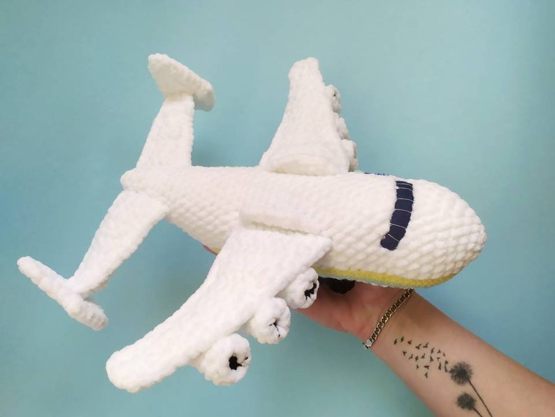 Plane Mriya Plush Toy Airplane Nursery Gift for Grandson - Etsy