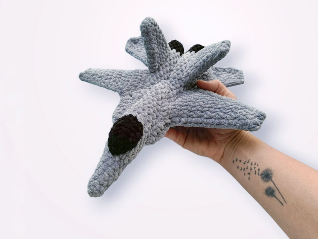 Airplane Nursery Like F-18 Hornet Gift for Grandson, Custom Plushie ...