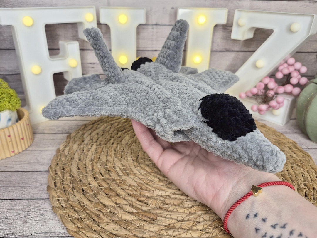 Airplane Nursery Like F-15 Gift for Grandson, Custom Plushie Baby Boy ...