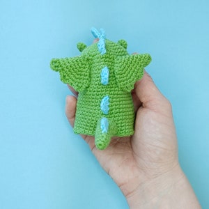 Dragon Key Cover Crochet Pattern, Cozy Key Holder Crochet, Plush ...
