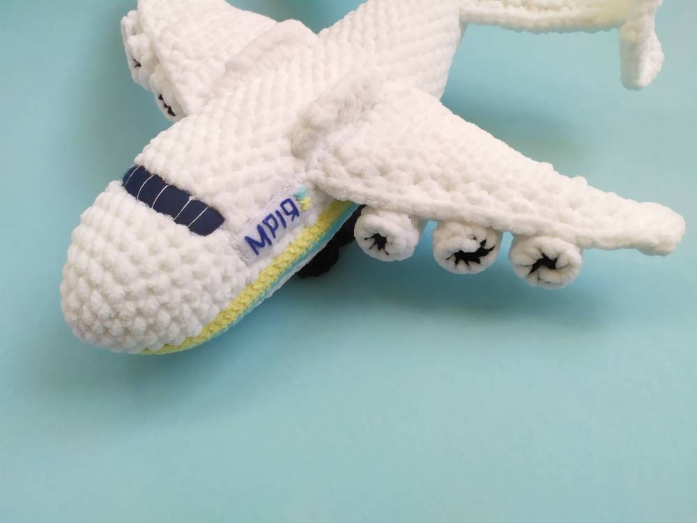 Plane Mriya Plush Toy Airplane Nursery Gift for Grandson - Etsy