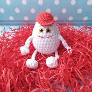 Crochet Pattern Fillable Easter Egg | Jumbo Egg Amigurumi Tutorial ...