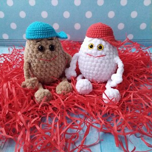 Crochet Pattern Fillable Easter Egg | Jumbo Egg Amigurumi Tutorial ...