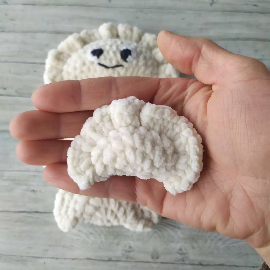 Stuffed Gyozacrochet Pattern Pierogi Ornaments Amigurumi - Etsy